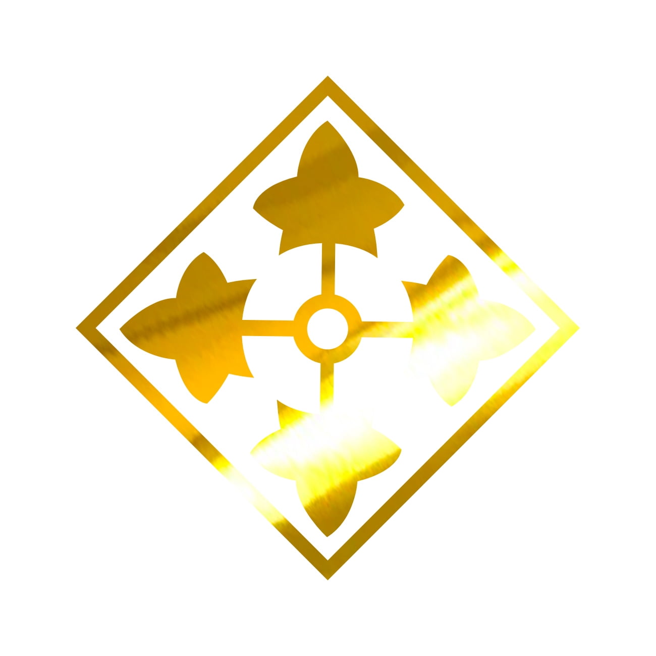 4th ID Infantry Division Sticker Decal Die Cut - Self Adhesive Vinyl ...