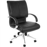 OFM Sharp Series Model 511-L Leather Mid-Back Executive Office Chair ...