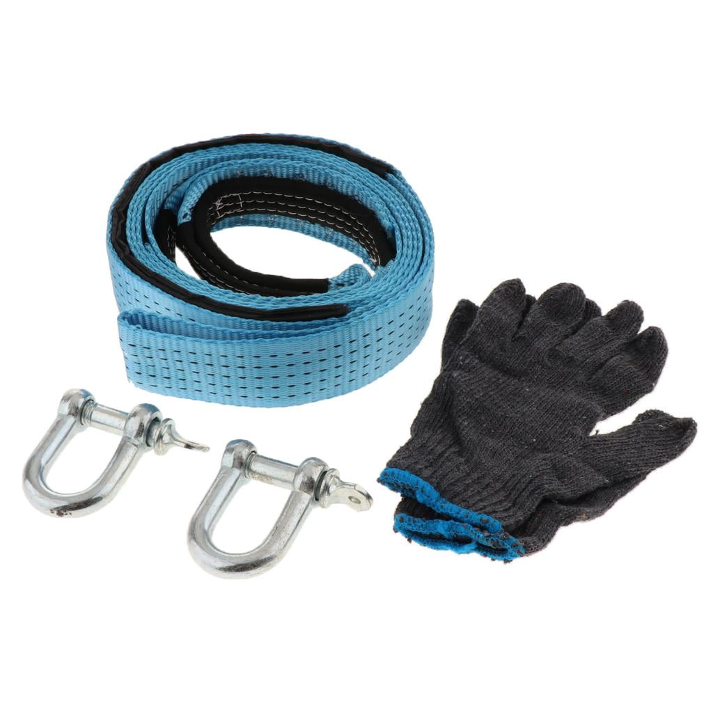 Combo Anillos Tipo D Y Correa De Remolque (resistencia A La Ruptura 8T ...