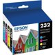 Epson T232 Ink Cartridges - Standard Yield - Black/Cyan/Magenta/Yellow ...
