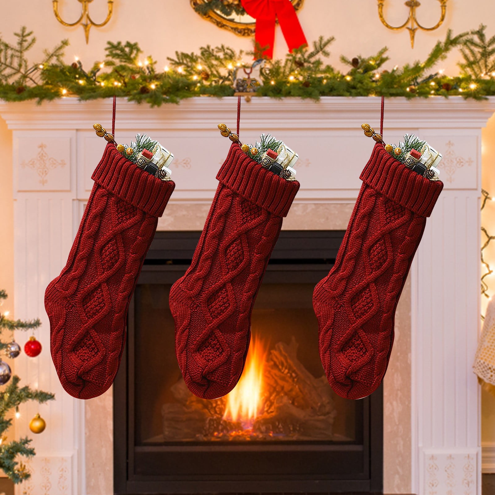 Christmas Fireplace Stockings