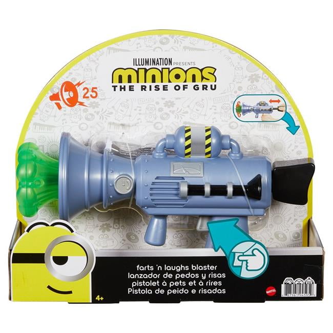 Mattel Mttgwr67 Minions Medium Fart Gun Toy 2 Piece