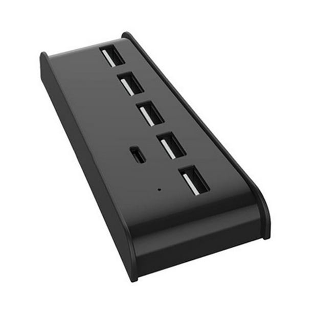 Adaptador Divisor USB Hub 6 en 1 Yuxing 5 Puertos USB A 1 Puerto USB C Negro | Walmart en línea