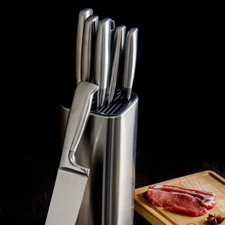 Knife Holder Knife Storage Box Kitchen Space Saver Stainless Steel ...