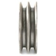 Double Slot V-Belt Pulley for A Type Motors, Cast Iron Power Tool ...