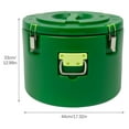 30L Insulated Beverage Dispenser, Camping Cooler Chiller, Stainless ...