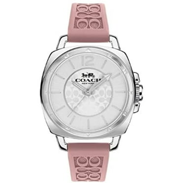 Coach 14503151 Boyfriend Rose Gold Case Pink Strap Women's Watch ...