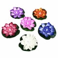 LED Floating Candle Light Waterproof Flickering Candle Lamp Battery ...
