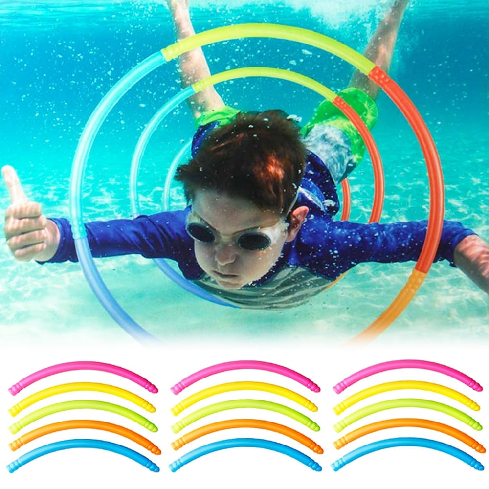 Click here for Generic Pool Diving Rings Colorful Sinking Pool Ri... prices