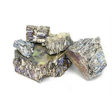 Bismuth Chunk (5 pounds | 99.99+% Pure) Raw Bismuth Metal | Great for ...