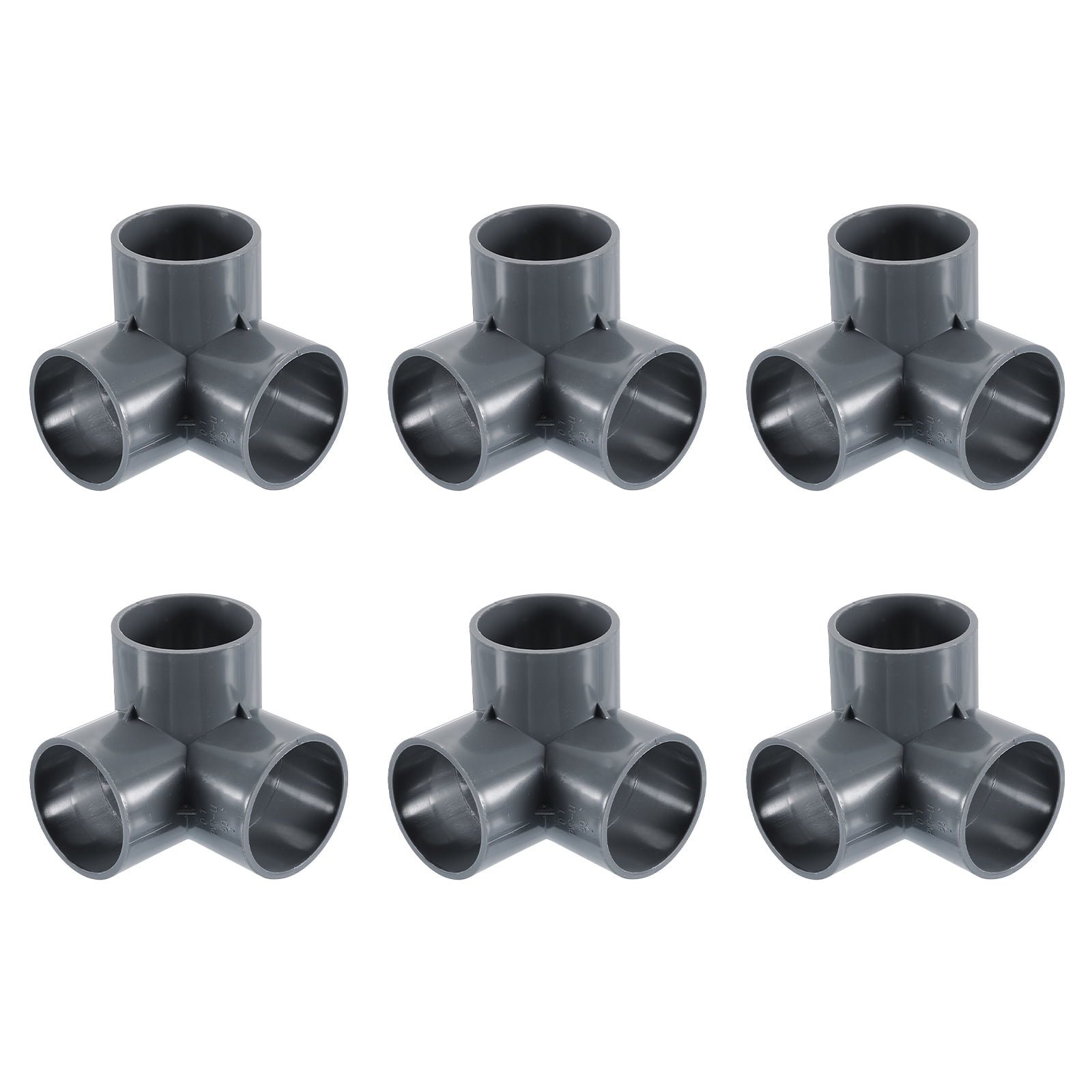 Click here for Uxcell 11/2 Fittings  6pcs 3 Way Elbow Connector E... prices
