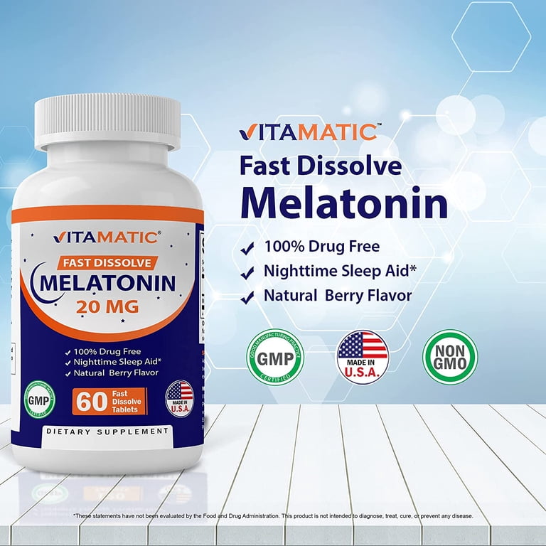 Peep-toe Slip-on Shoes Vitamatic Melatonin 20 Mg Fast Dissolve Tablets ...