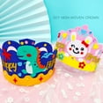 Wharick DIY Birthday Crown Hat for Kids Cartoon Rabbit Dinosaur Cake ...