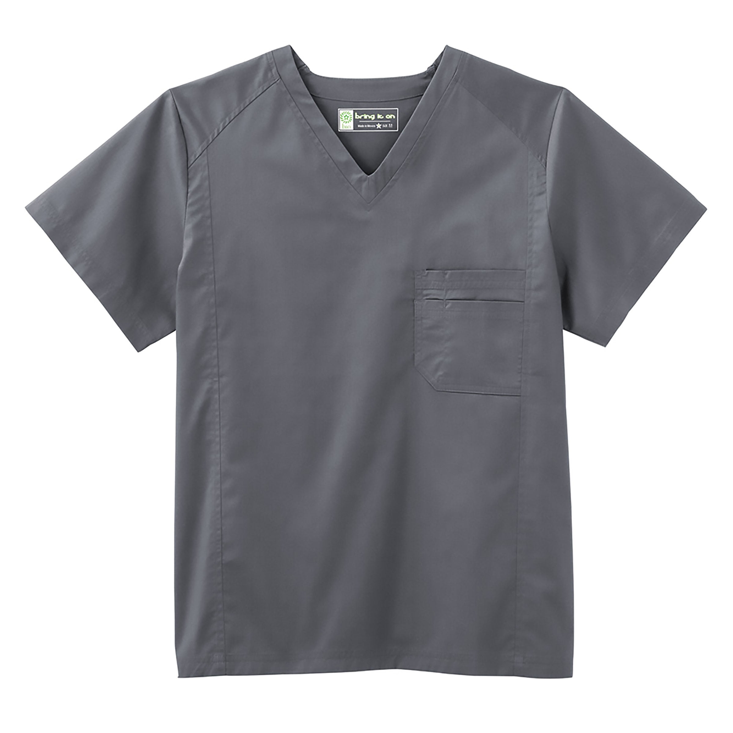 Bio Mens Stretch V-Neck Scrub Top, Style 19044 - Walmart.com