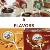 International Delight Coffee Creamer Singles Variety Pack, 5 Flavors ...
