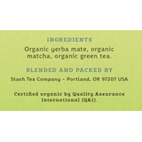 Stash Organic Matcha Mate Tea Bags, 18 Count, 1.2 Oz - Walmart.com