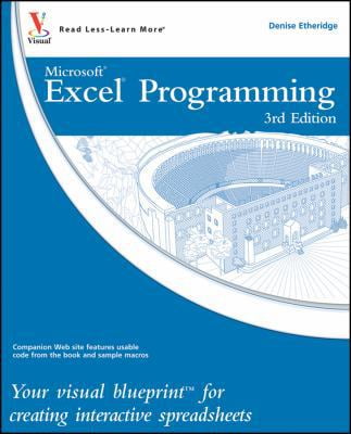 Pre-Owned Excel Programming: Your visual blueprint for creating ...