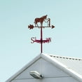 1set Iron Wind Direction Indicator Weathervane for Outdoor Garden Wind ...