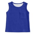 CAIVO Children Boys Sleeveless Crew Neck Tank Tops With Shorts Set Kids ...