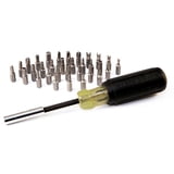 Klein Tools Magnetic Tamperproof Screwdriver, 32 Industrial Steel Bits ...