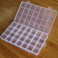 28 Grids Plastic Jewelry Bead Storage for Case-Box Container for Pills ...