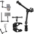 11" Articulating Magic Arm w/ Super Clamp Crab for DSLR Camera LCD ...