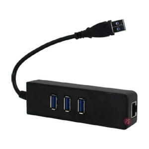 Tecnolab - Hub Usb 3 Puertos 3.0 Y Puerto Ethernet - Ps