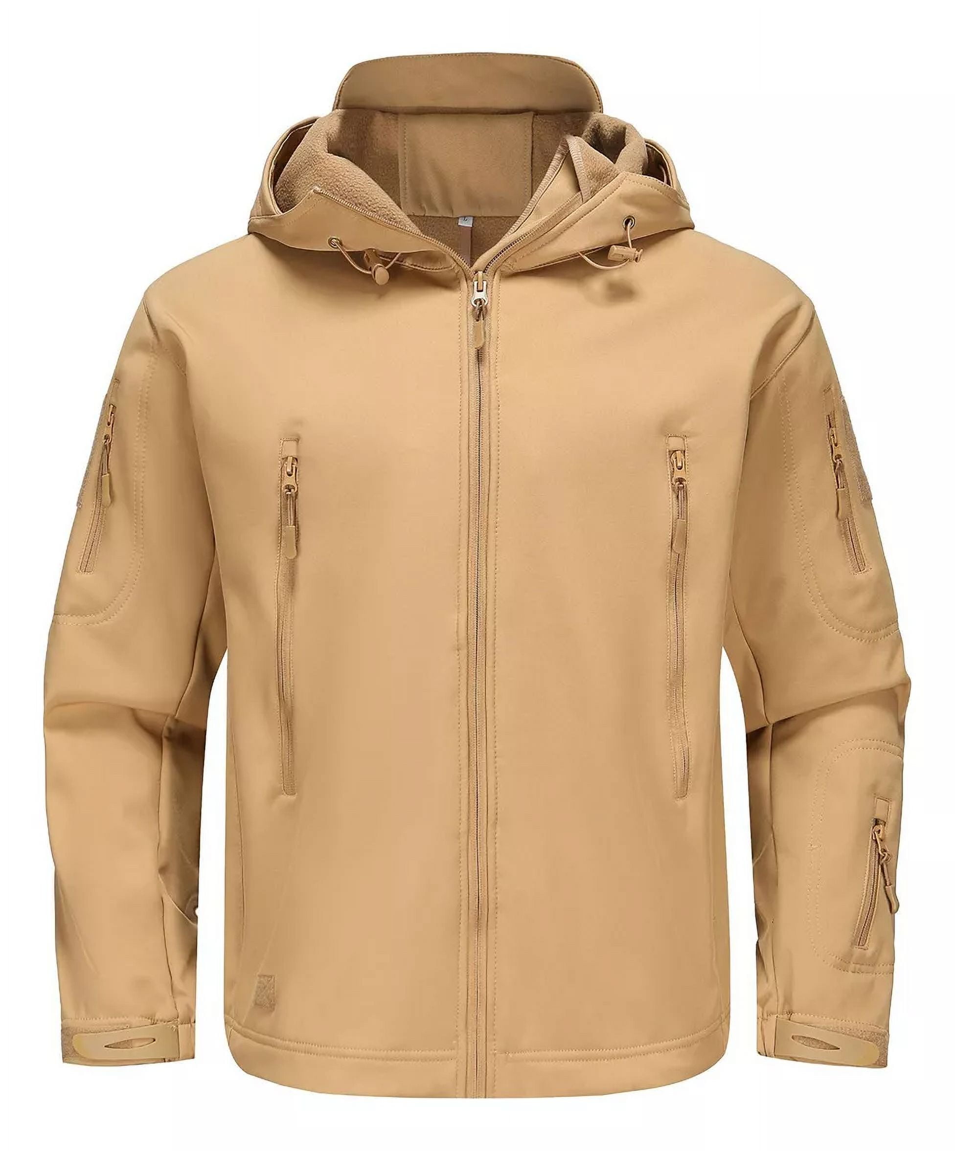 Chamarra Táctica Militar Capucha Térmica Contra Agua Hombre | Walmart ...