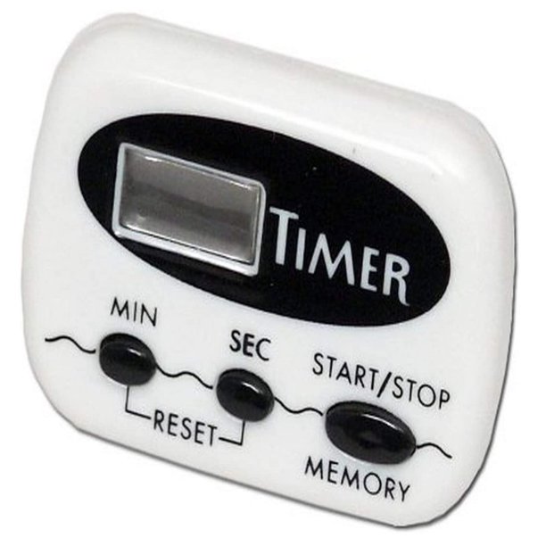 Chef Craft 99 Minute Extra-Loud Beep Digital Timer with Magnetic Clip 3 ...