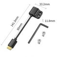 HDTV Cable Adapter Adapter Cable Video Transmission DSLR Camera ...