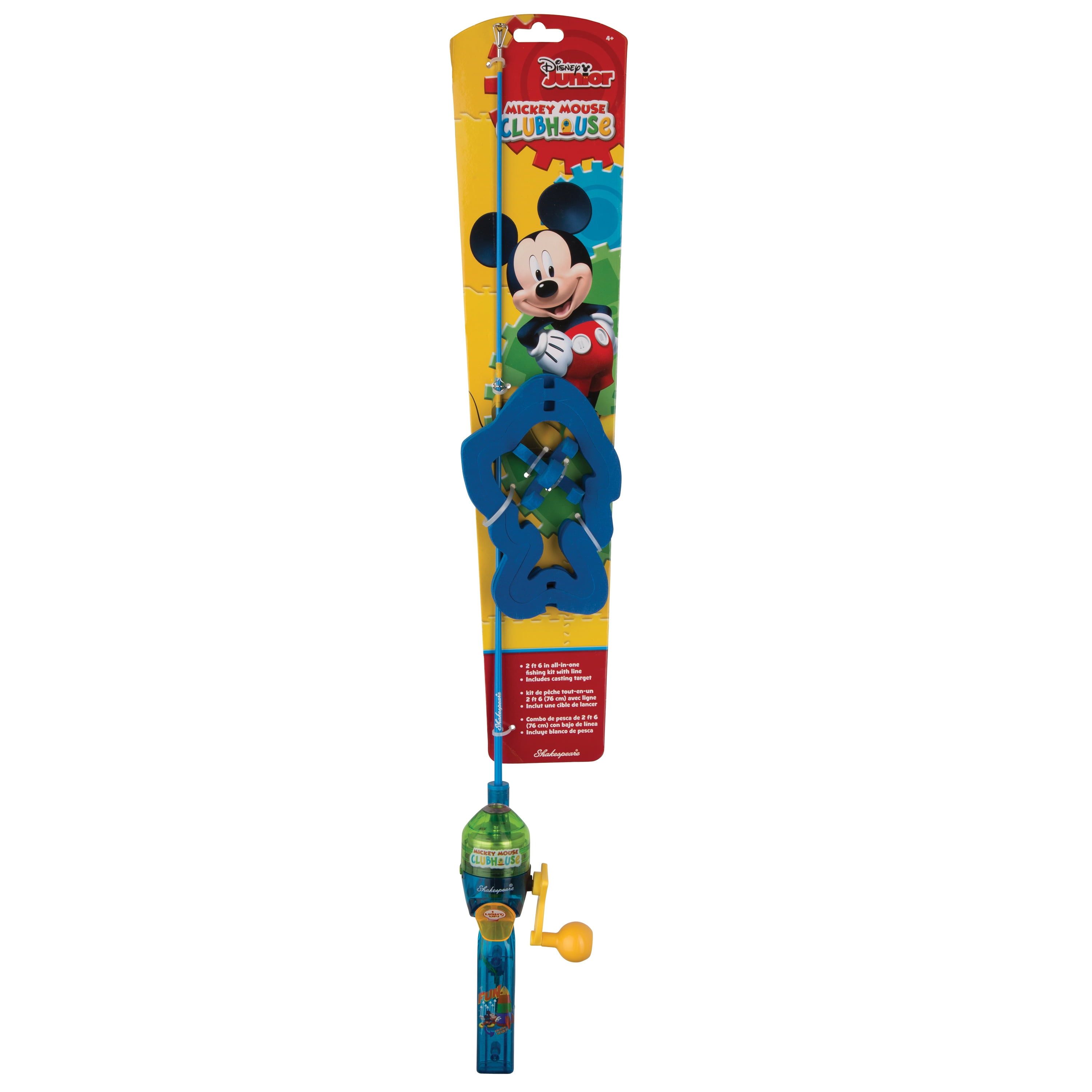 Shakespeare Youth Fishing Kits Disney Mickey, Lights - Walmart.com