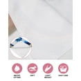 Blue Abstract Marble Kitchen Dish Towels for Drying Dishes Set of 3 ...