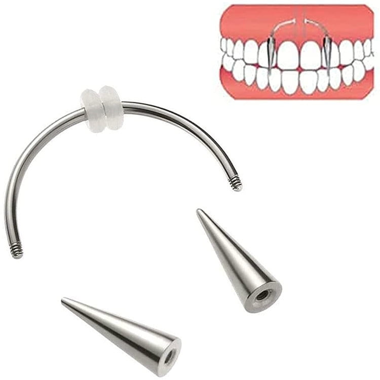 Vampire Smiley Piercing