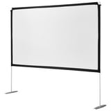 onn. 100" Portable Indoor/Outdoor 16:9 Theater Projection Screen ...