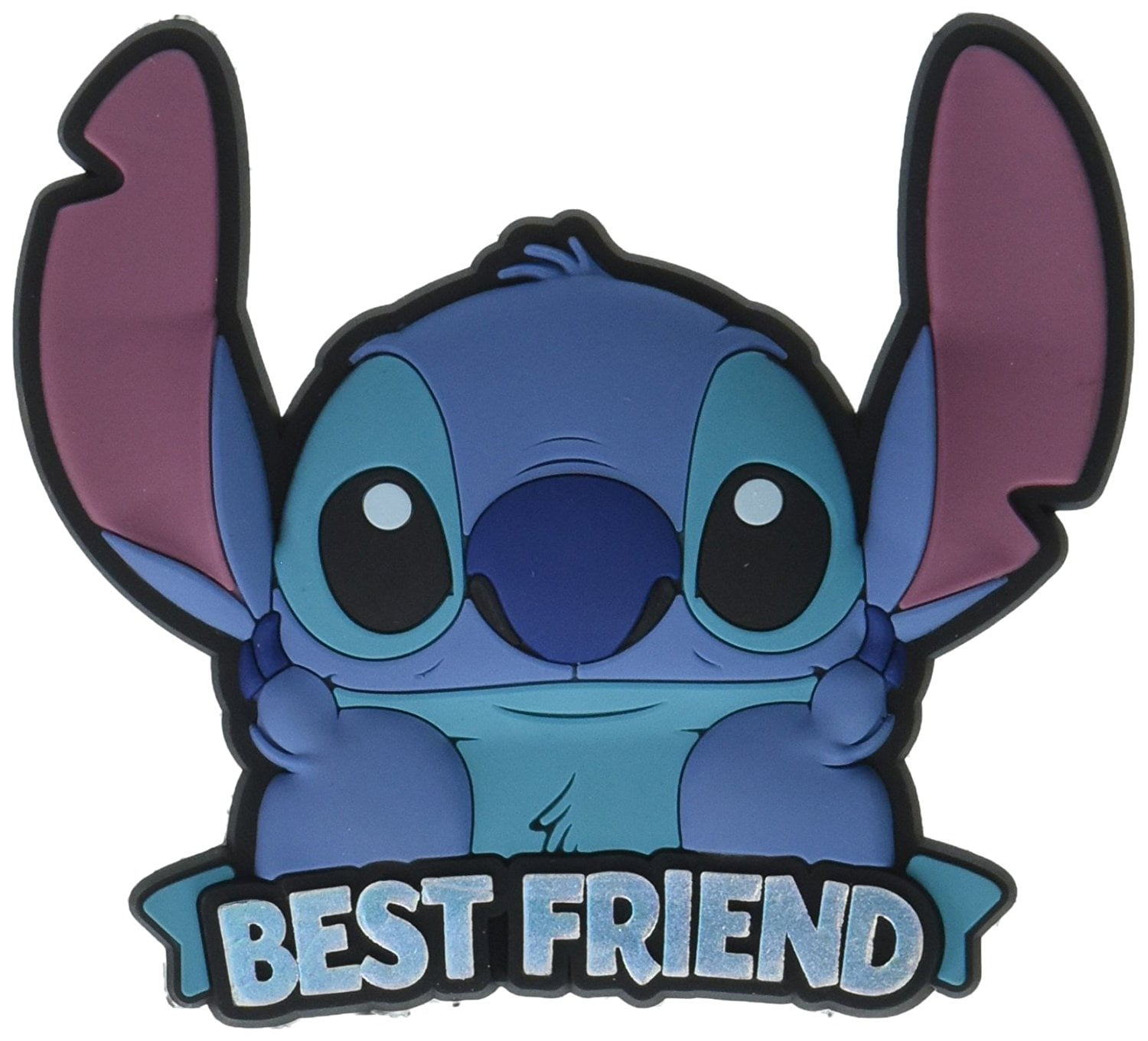 Magnet - Disney - Stitch - My Best Friend Soft Touch PVC New 85796 ...