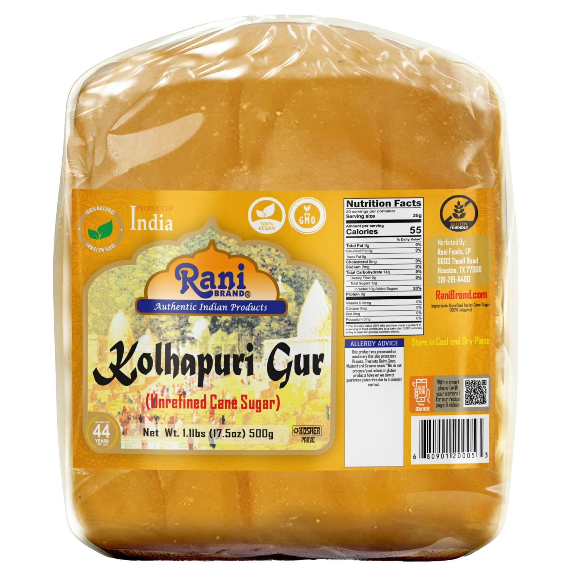 Click here for Rani Brand Rani Kolhapuri Gur (Jaggery) 500g (17.5... prices