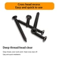 360 pcs M3 M4 M5 Wood Screws Assortment Kit with Blue Drywall Anchor ...