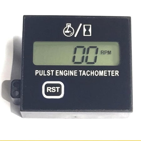 Digital Tachometer Professional Small LCD Display Rotating Speed Clip ...