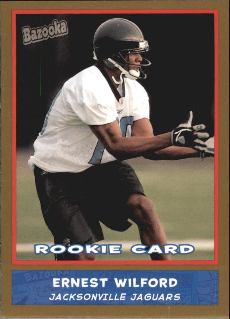 2004 Topps Bazooka Gold #213 Ernest Wilford NFL Football Trading Card ...