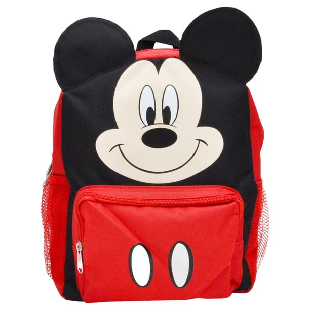 Disney Mickey Mouse 12" Big Face School Backpack - Walmart.com