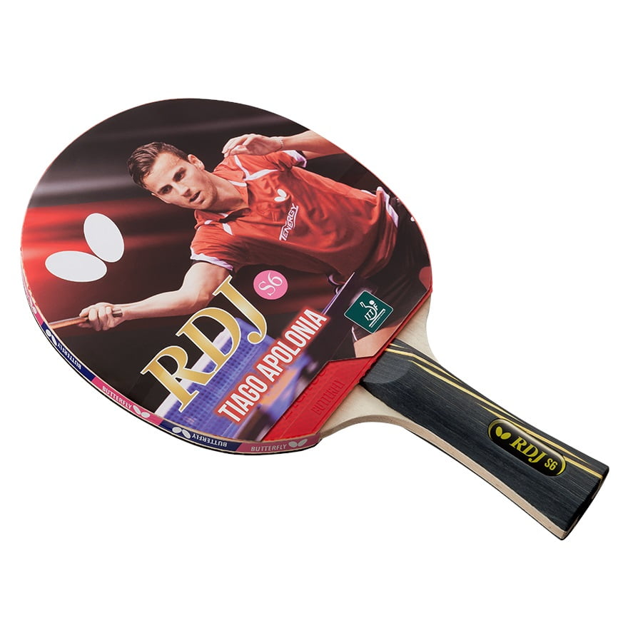 Butterfly RDJ S6 Table Tennis Racket - Walmart.com