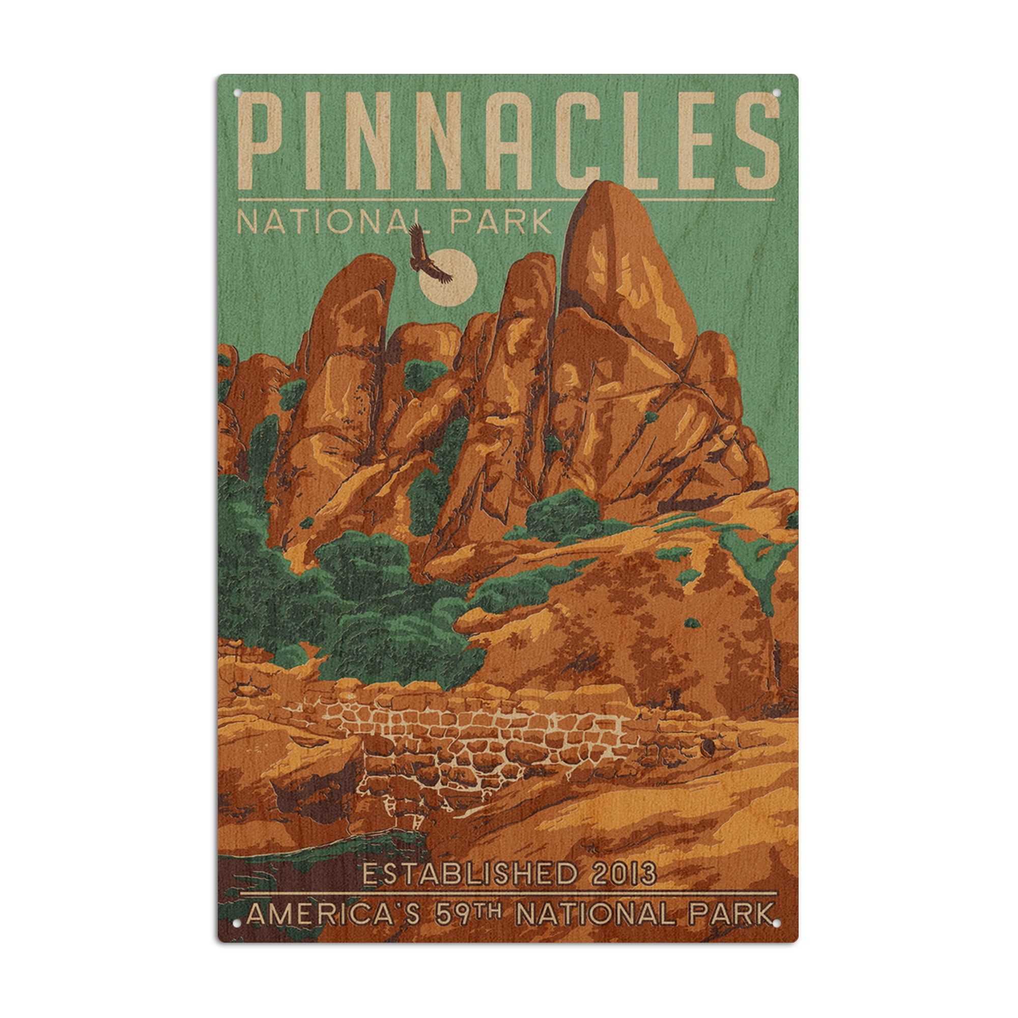 Pinnacles National Park, California, WPA Formations and Condor Birch ...