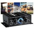 400W MINI Power Amplifier Channel 2.0 With BT HIFI Stereo Sound Amp ...