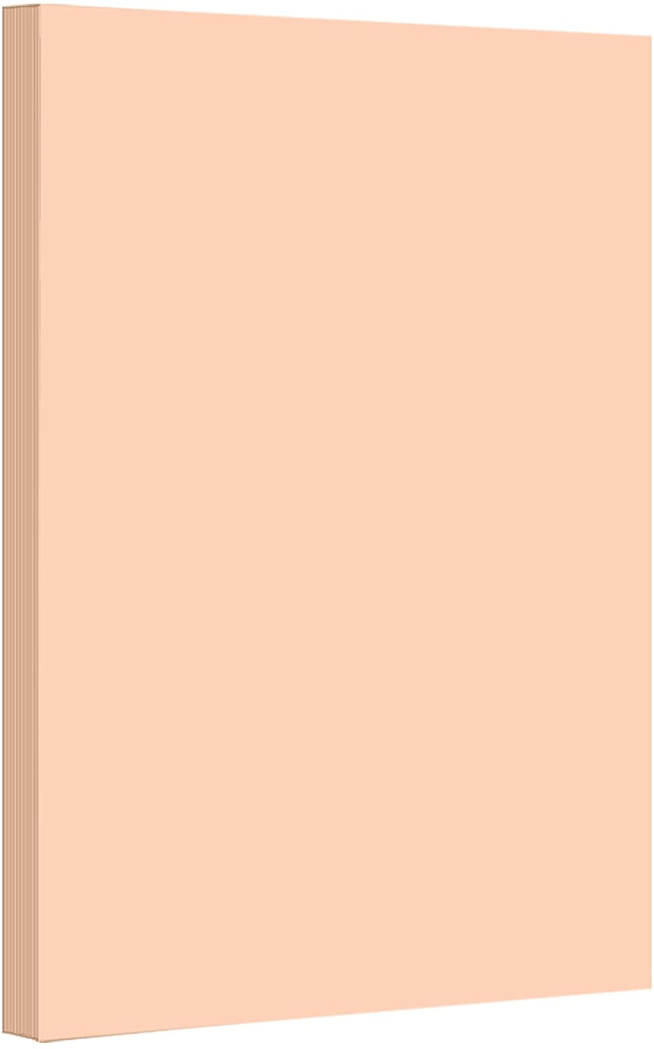 Peach Pastel Color Card Stock | 67Lb Cover Cardstock | 8.5" x 14 ...