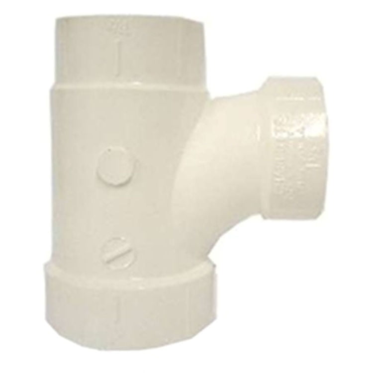 2"x 1-1/2"x 2" (DWV) PVC Sanitary Tee - Walmart.com