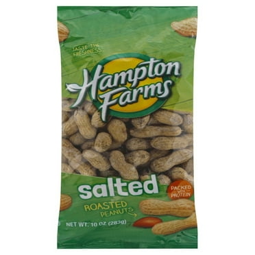 Hampton Farms In-Shell Peanuts (3 Ounce, 48 Count) - Walmart.com