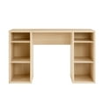 Mainstays 4-Cube Storage Desk, Spring Pine - Walmart.com