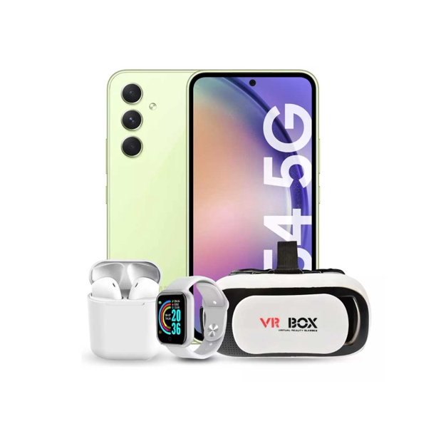 Samsung Galaxy A54 5G Dual Sim 128 GB Awesome Lime 8 GB RAM | Bodega Aurrera en línea