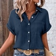 Casual Outfits for Women Blouses Casual Tops Batwing Sleeve Pocket ...
