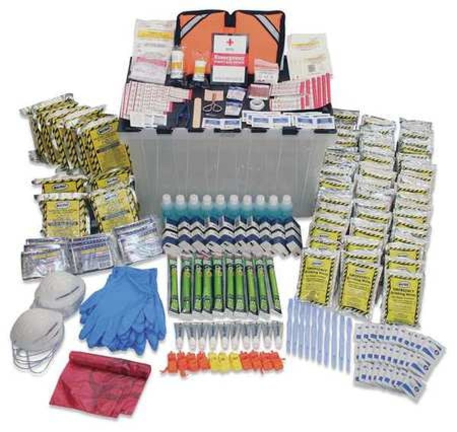 Ready America 10-Person 3-Day Kit In 12-Gallon Tote - Walmart.com